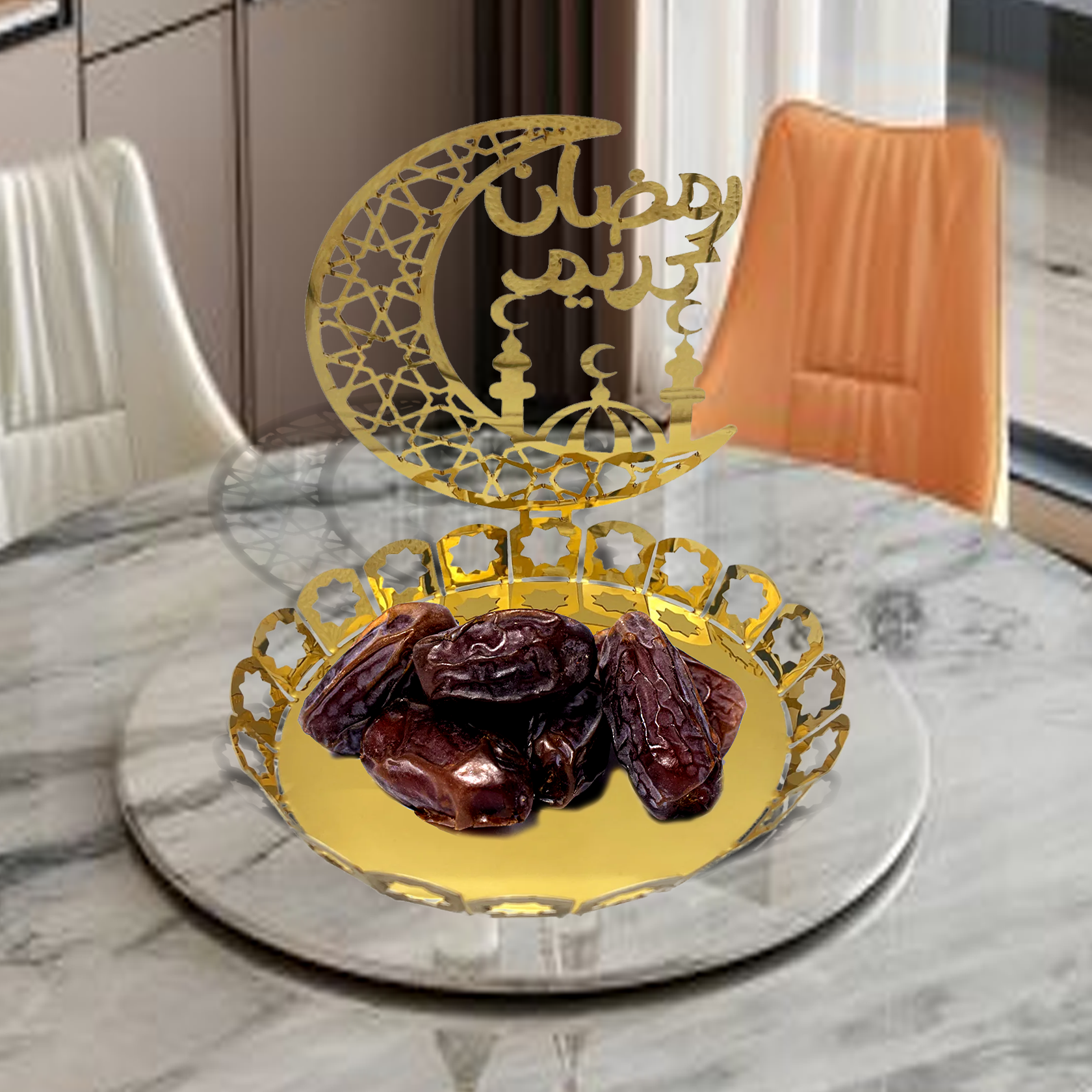 Dates Tray (Stainless Steel) – Malaika's Studio